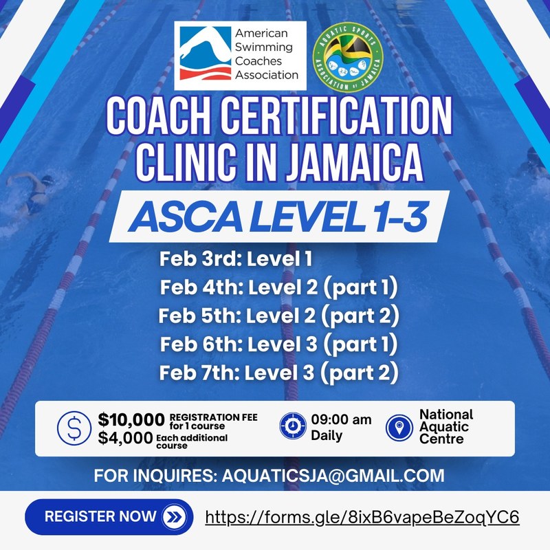 ASCA/ASAJ Coach Certification Clinic
